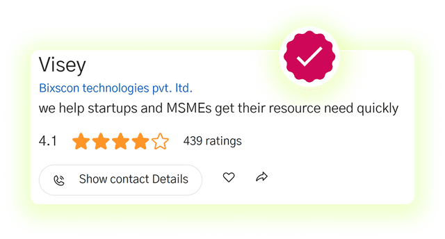 Visey | Indian Startup Growth | Funding, Mentorship, AI Tools